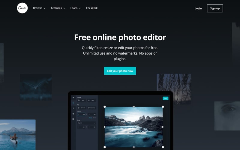 Photo Editor · leanrada.com